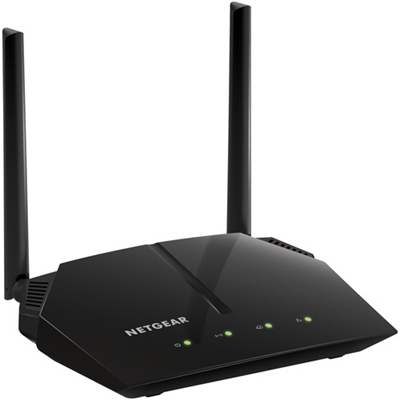 Buy NETGEAR AC1200 Dual Band WiFi Router (R6120) – Black | Eureka Kuwait