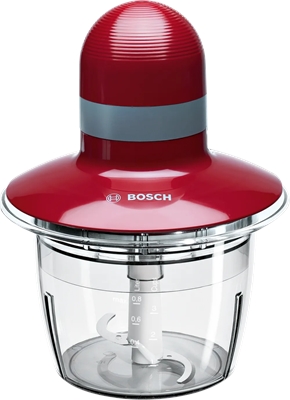 Buy Bosch Chopper 400 W (MMR08R1GB) in Red/Grey | Eureka Kuwait