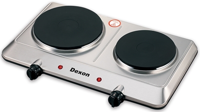 Buy DEXON Double Hot Plate 2250W (DHP225D6SS) – Silver | Eureka Kuwait