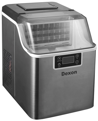 Buy DEXON Portable Ice Maker 20 KG DIM-AF20S – Stainless Steel | Eureka ...