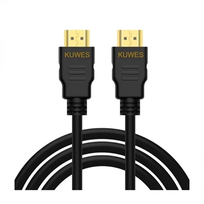 Buy KUWES 15m HDMI Cable (4K, v1.4) – Black | Eureka Kuwait