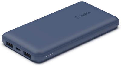 Buy Belkin Power Bank 10000 mAh 15W (BPB011BTBL) – Blue | Eureka Kuwait