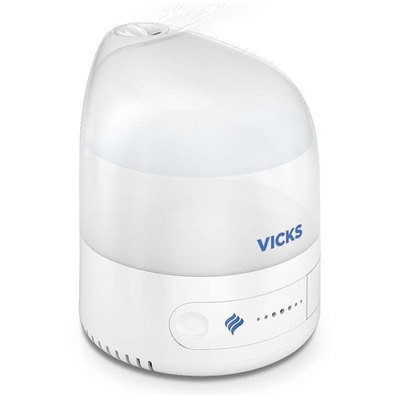 Vicks Ultrasonic Cool Mist Humidifier VUL505/510 White | Eureka Kuwait